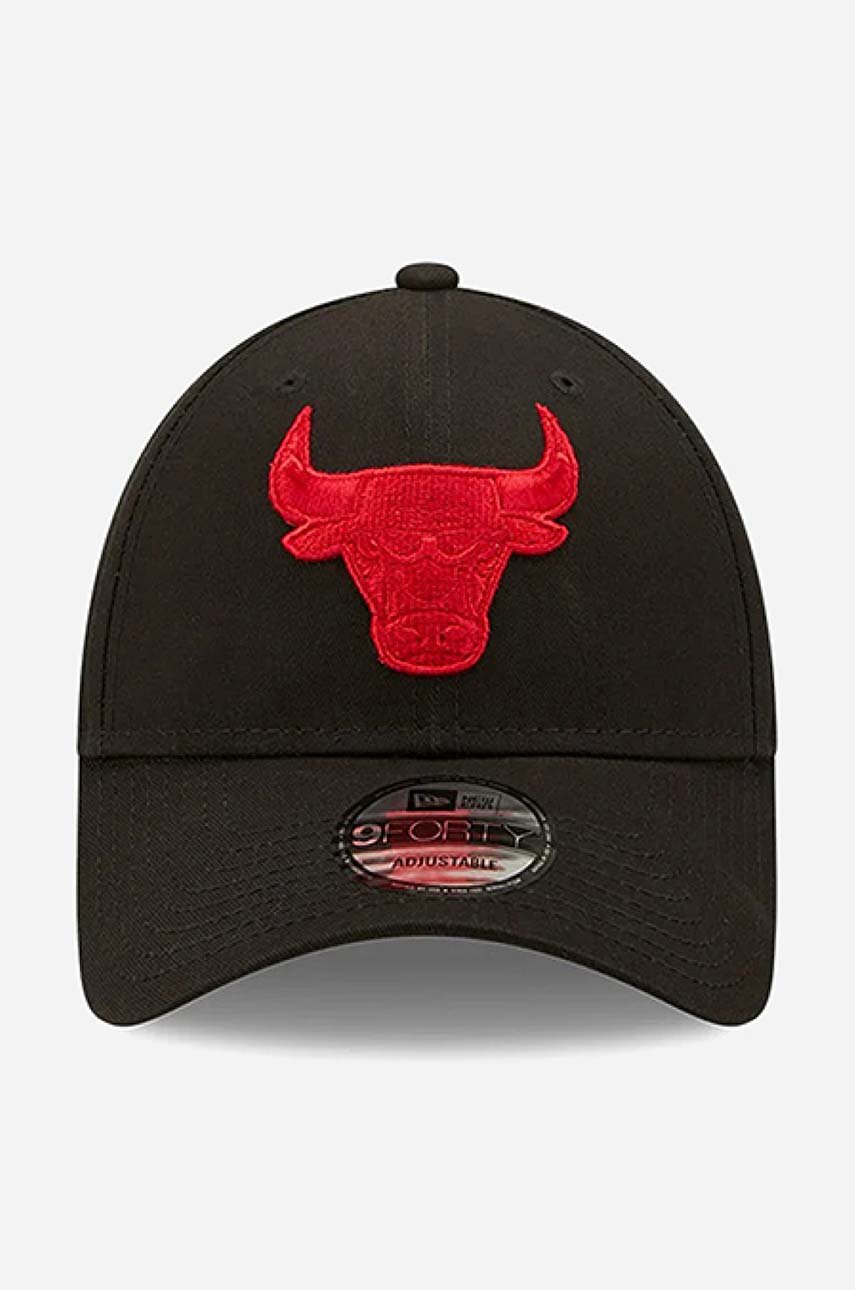 New Era cotton baseball cap Neon Pack 940 Bulls black color | buy on PRM