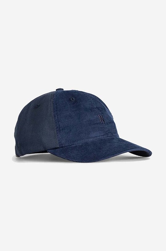 Norse Projects cotton baseball cap navy blue color | buy on PRM