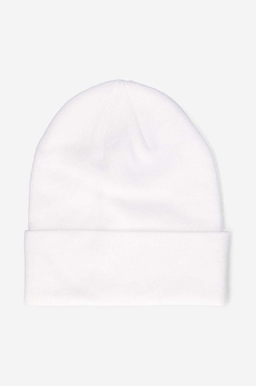 Alpha Industries beanie Label Beanie white color | buy on PRM