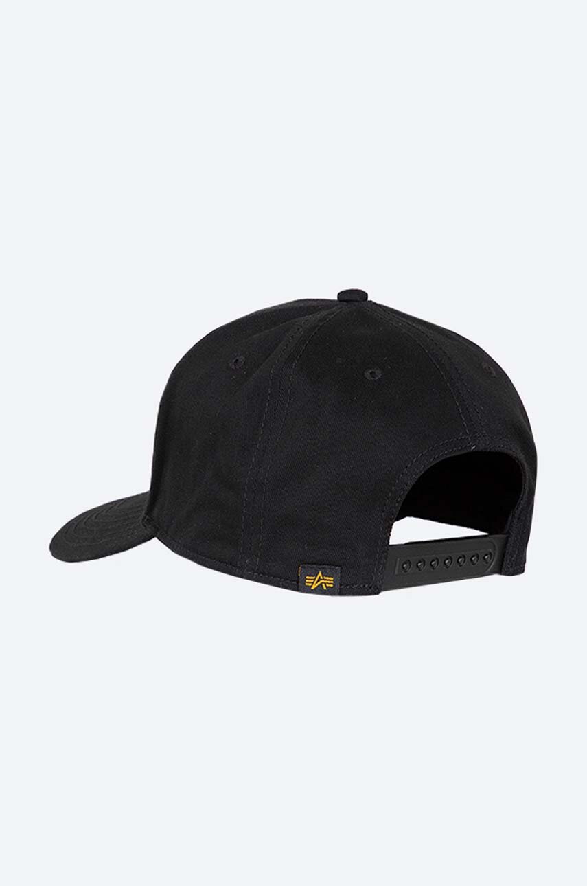 Alpha Industries baseball cap black color buy on PRM | PRM
