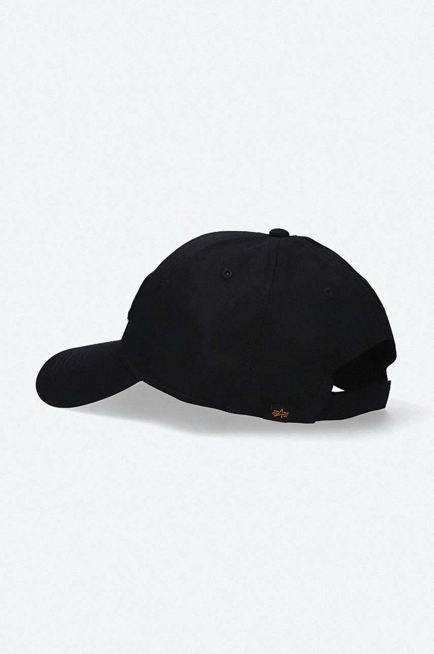 Alpha Industries baseball cap black color | buy on PRM