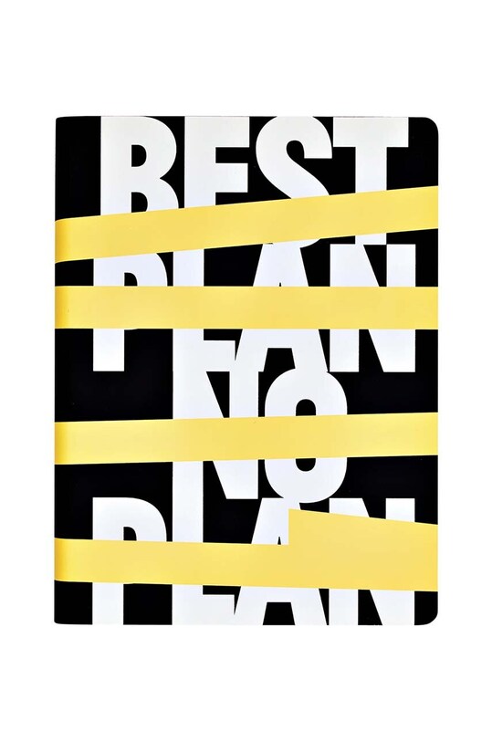 Nuuna notatnik Best Plan - No Plan | Answear.com
