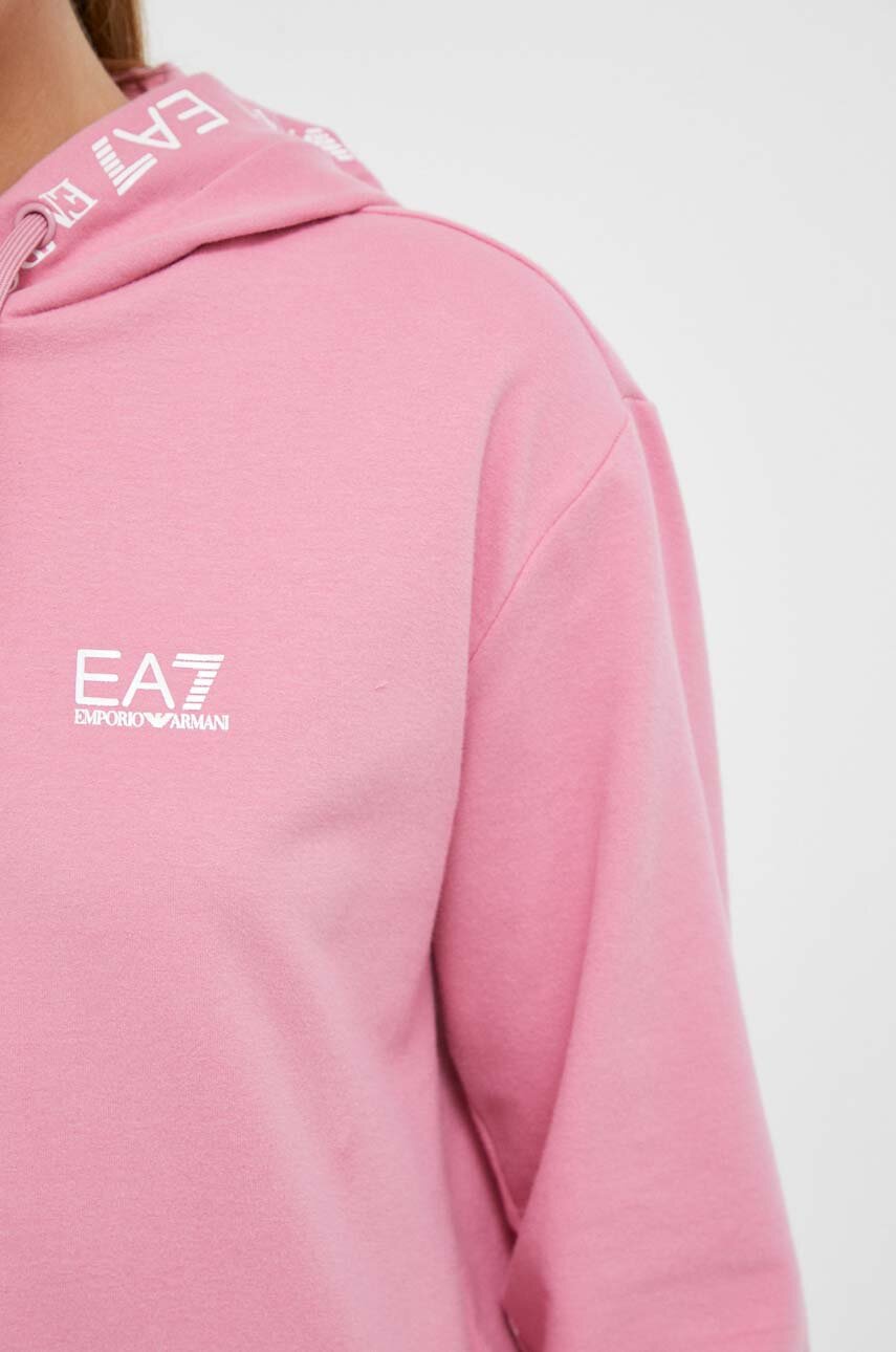 Tepláková súprava EA7 Emporio Armani dámska, ružová farba | ANSWEAR.sk