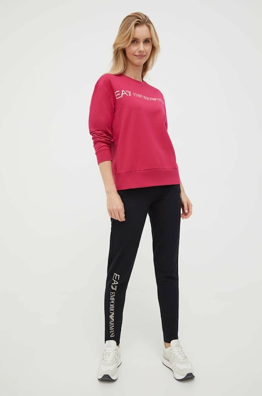 Спортивный костюм EA7 Emporio Armani женский цвет чёрный | ANSWEAR.ua