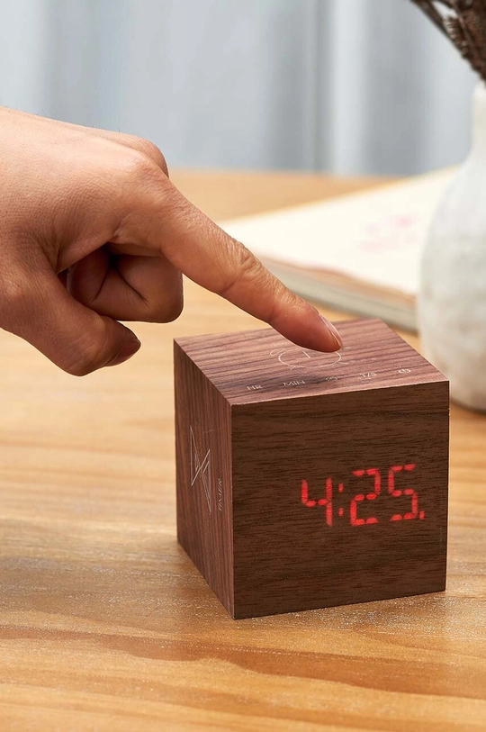 Gingko Design zegar stołowy Cube Plus Clock | Answear.com