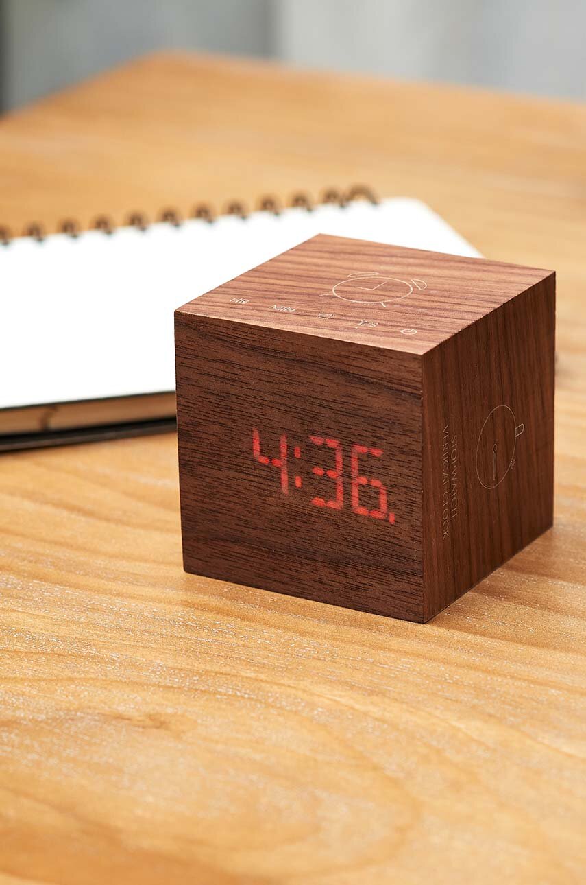 Gingko Design zegar stołowy Cube Plus Clock | Answear.com
