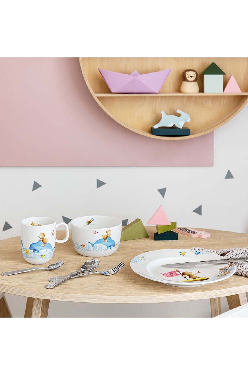 Villeroy & Boch zestaw sztućców dla dzieci Happy as a Bear 4-pack ...