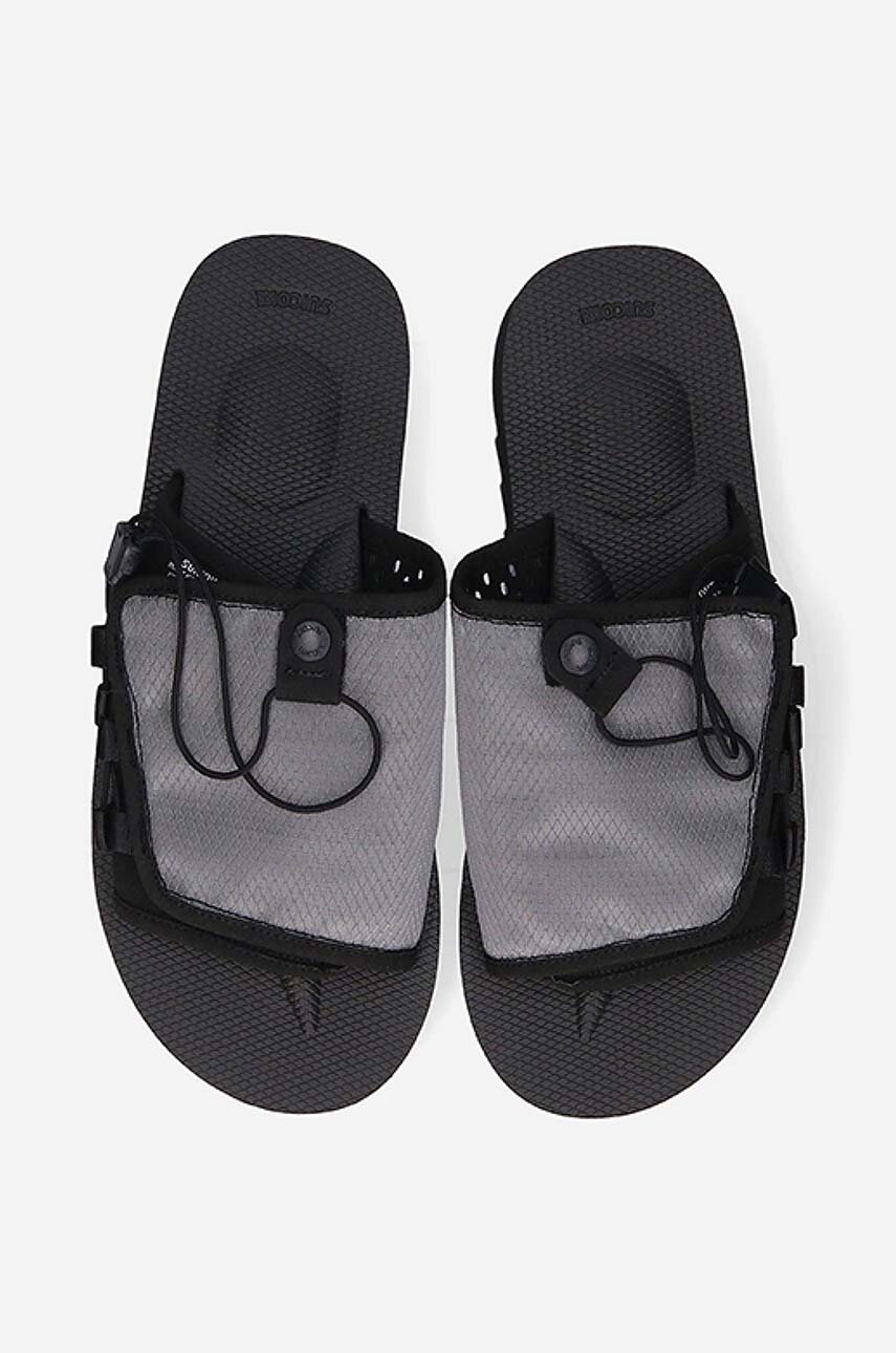 Suicoke sliders DAO-2AB men's black color | buy on PRM
