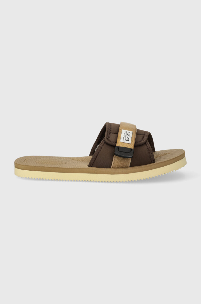 Suicoke sliders men's brown color at PRM US