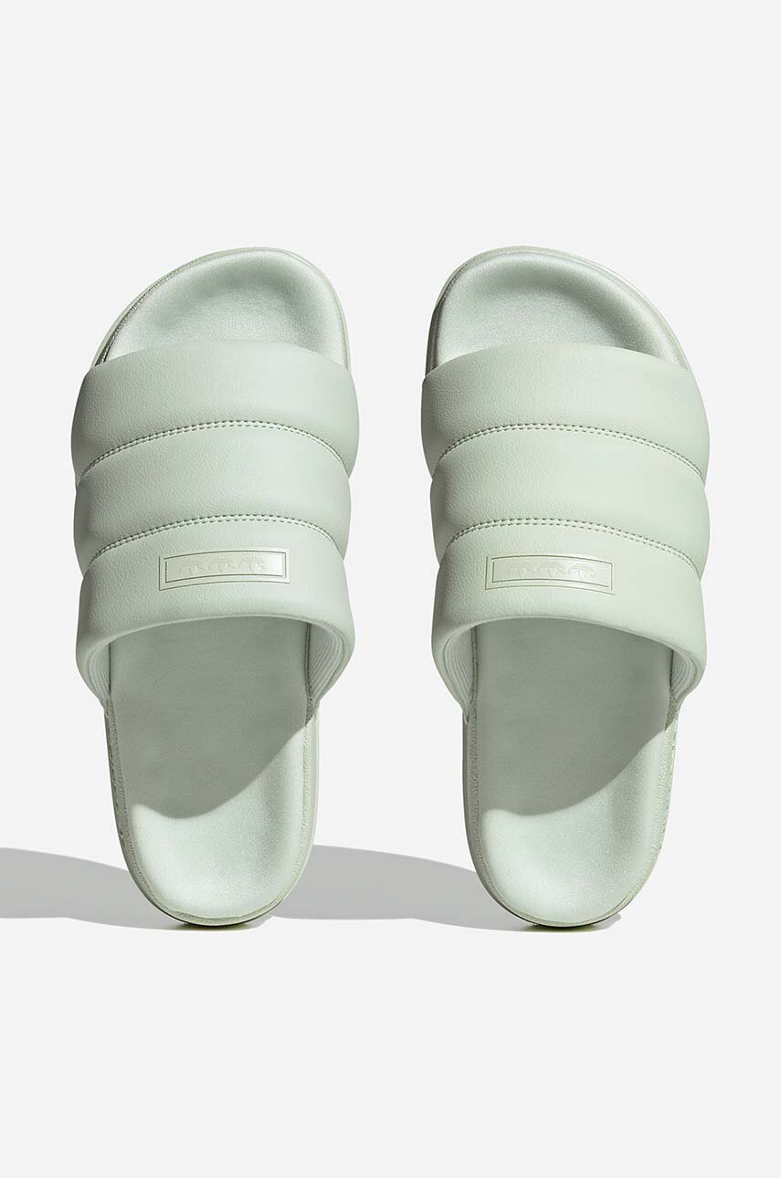 adidas Originals sliders Adilette Essential green color | buy on PRM