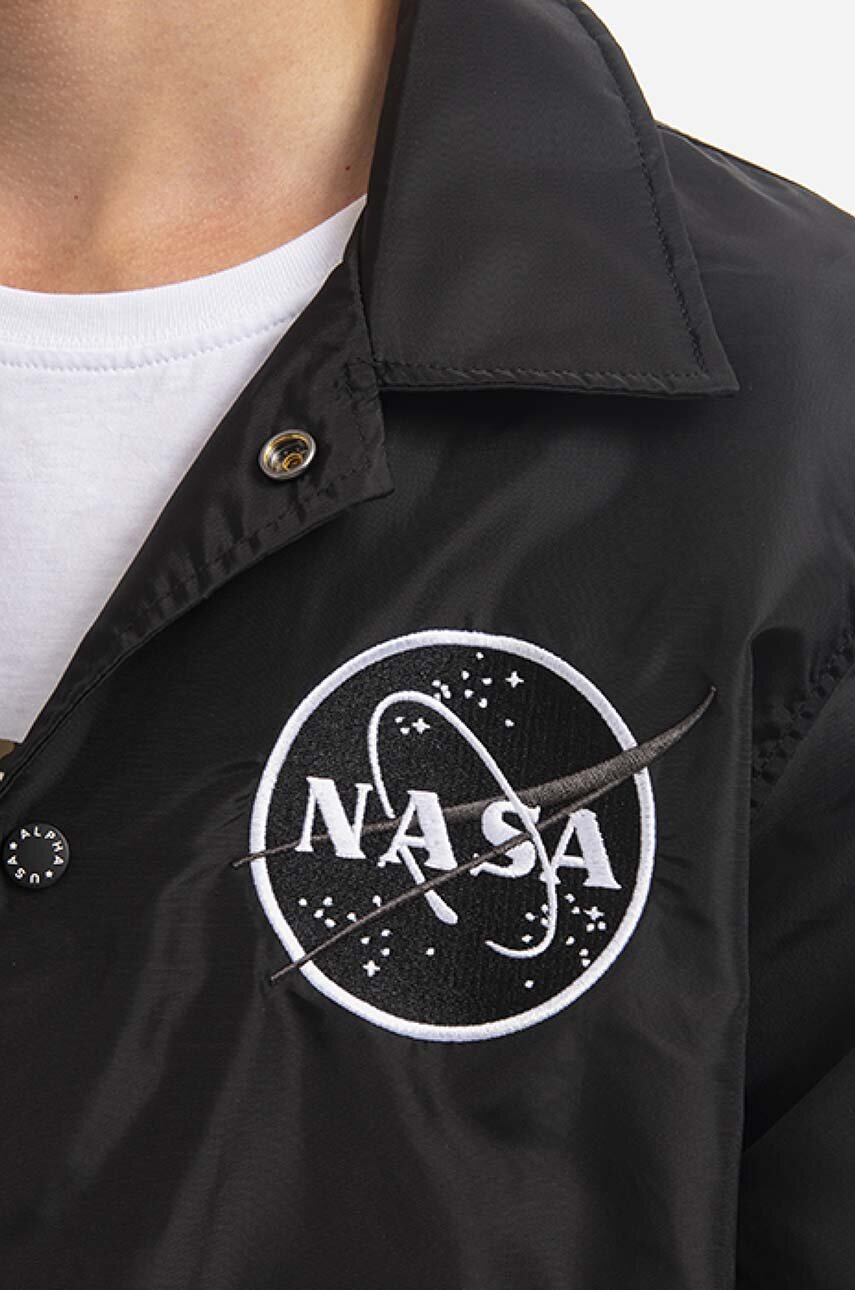 Alpha Industries x Nasa jacket men's black color | buy on PRM