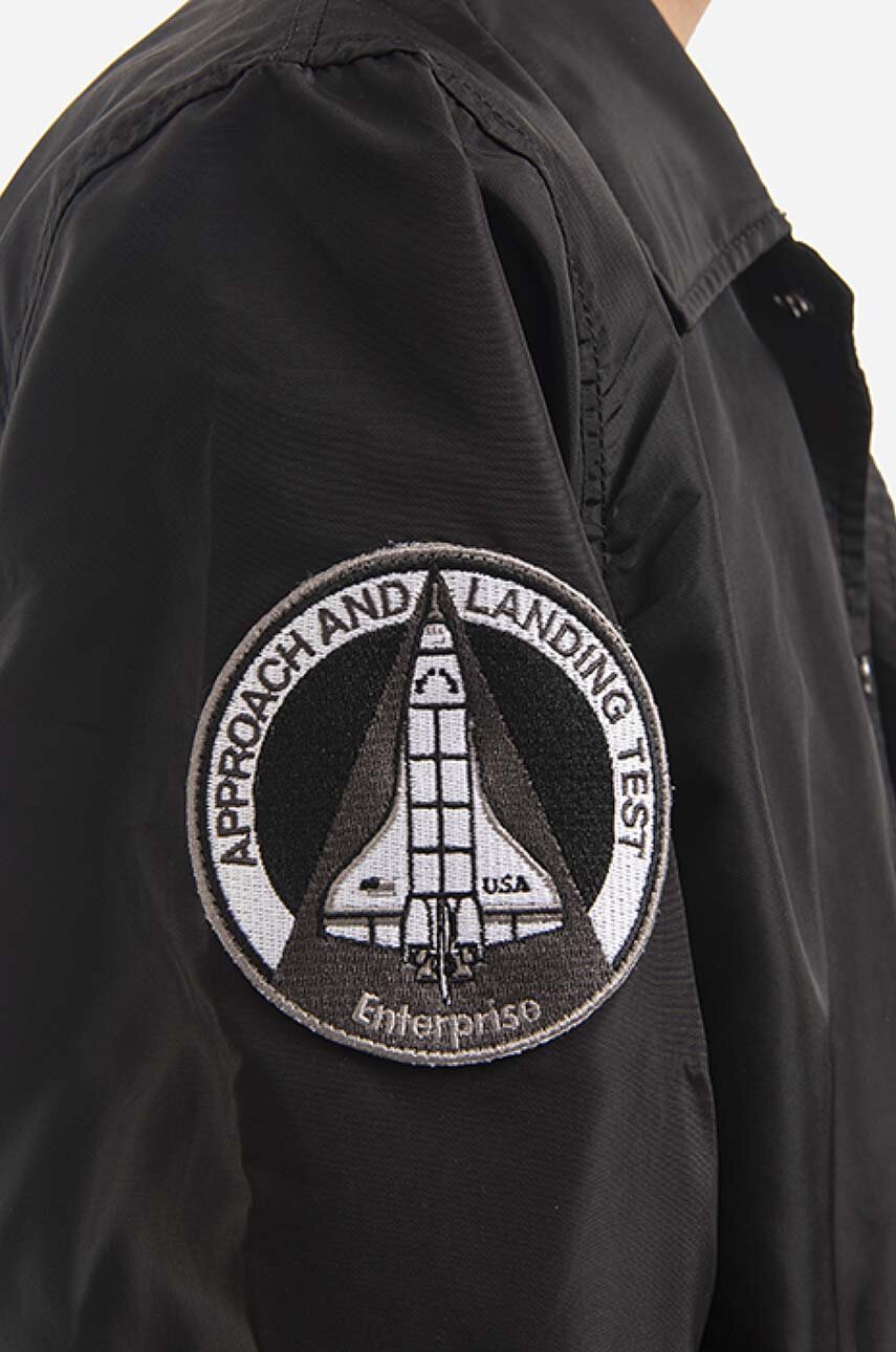 Alpha Industries x Nasa jacket men's black color | buy on PRM