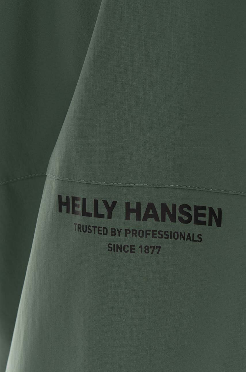 Helly Hansen jacket Move Rain men's green color at PRM US Helly Hansen jacket Move Rain men's green color at PRM US