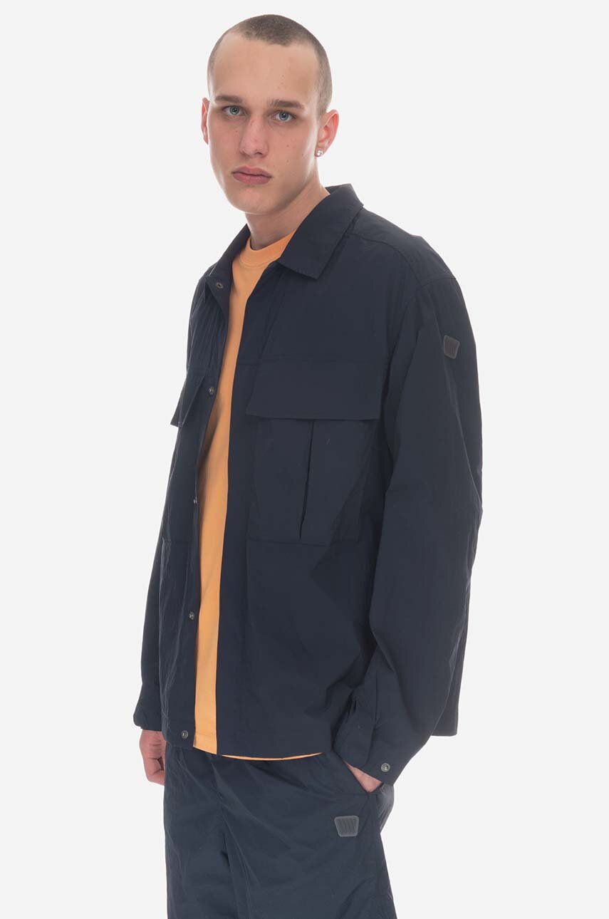 Wood Wood jacket men's navy blue color | buy on PRM