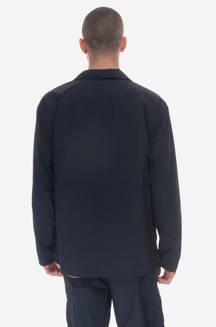 Wood Wood jacket men's navy blue color | buy on PRM