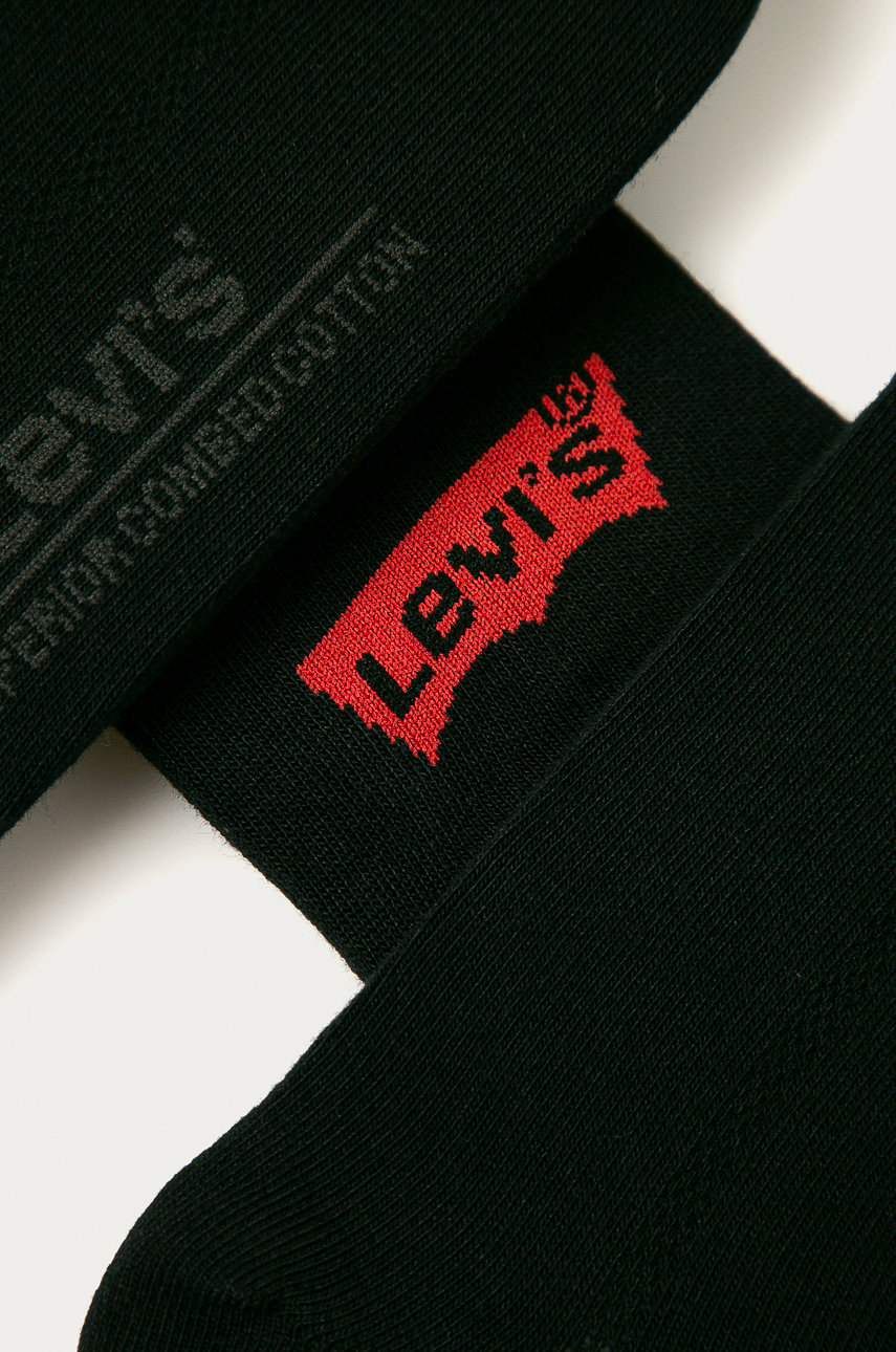 Levi's - Короткие носки (3-pack) 37157.0175-jetblack | ANSWEAR.ua