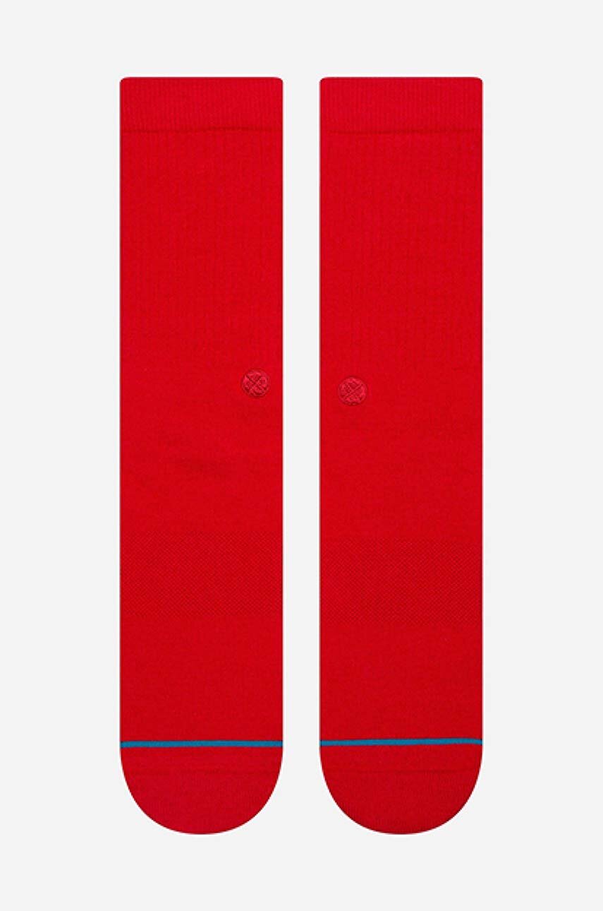 Stance socks Icon red color at PRM US