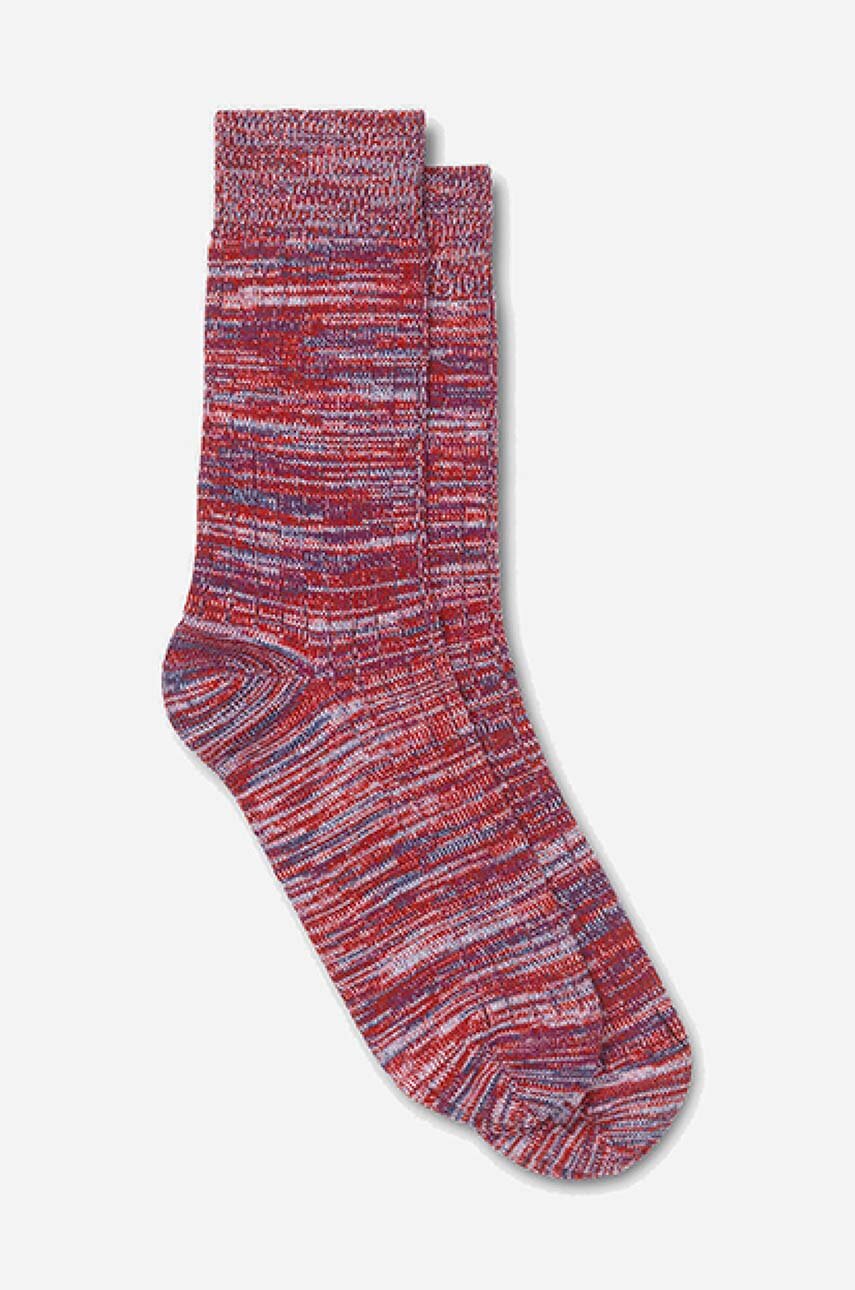 Wood Wood socks Jerry Twist socks red color at PRM US