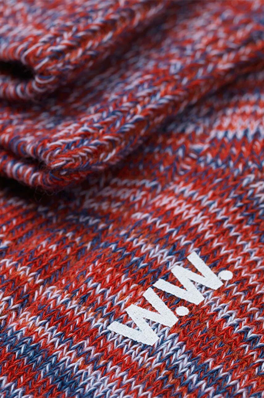 Wood Wood socks Jerry Twist socks red color at PRM US