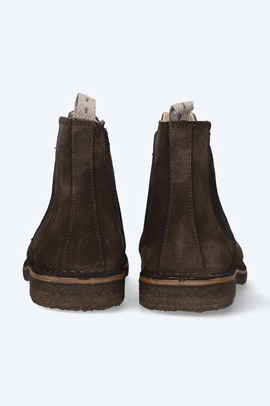 Astorflex suede chelsea boots BITFLEX.001 men's brown color | buy on PRM