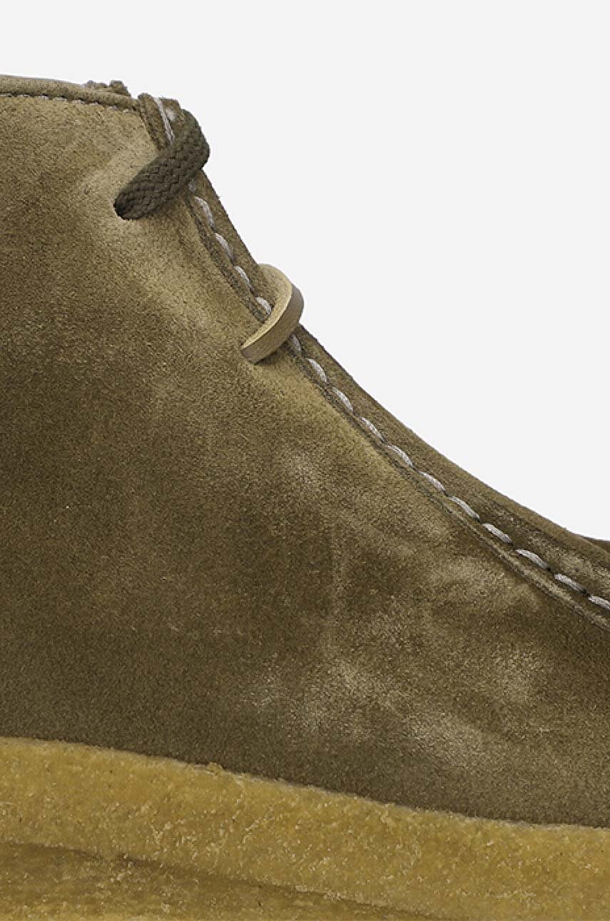 Astorflex suede shoes RAMPIFLEX.724 men's green color | buy on PRM