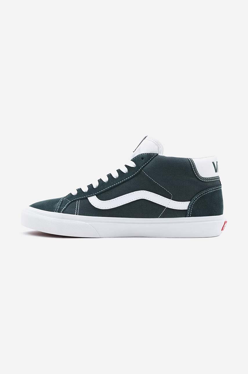 Vans trainers Mid Skool 37 men's navy blue color at PRM US