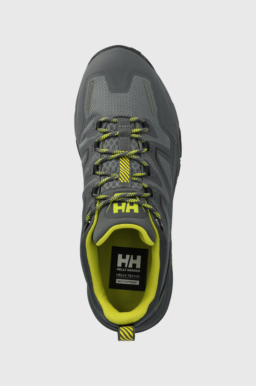 Helly Hansen shoes Cascade Low HT men's gray color at PRM US