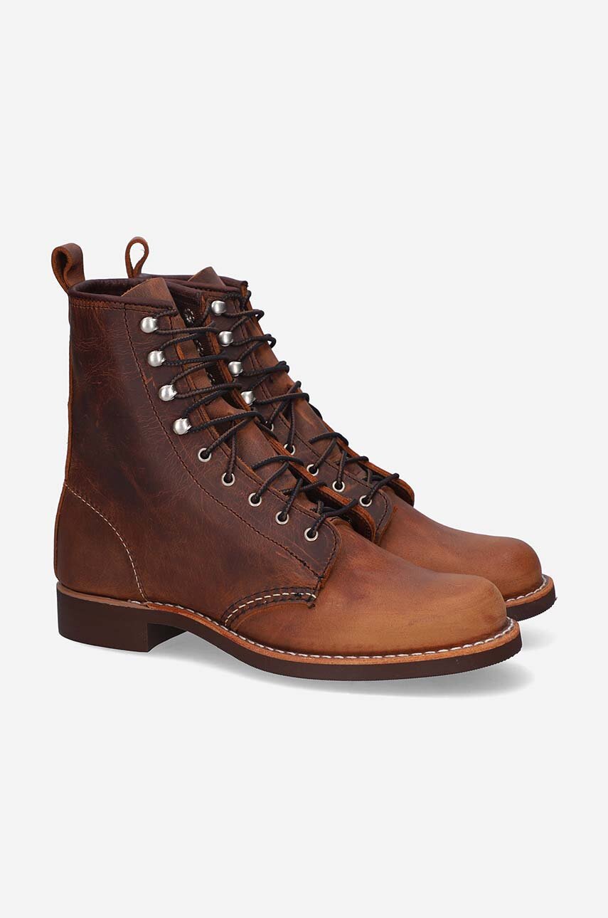 Red Wing buty skórzane męskie kolor brązowy 3362-BRAZOWY w PRM