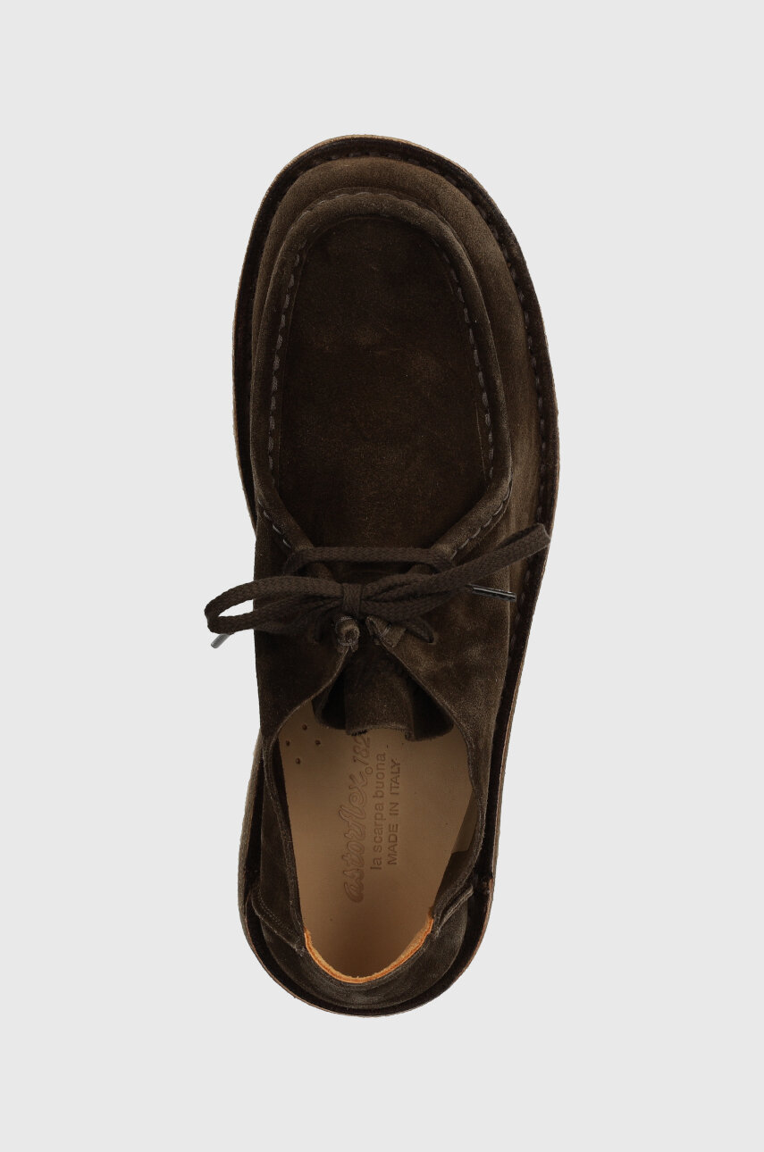 Astorflex suede shoes men's brown color | buy on PRM