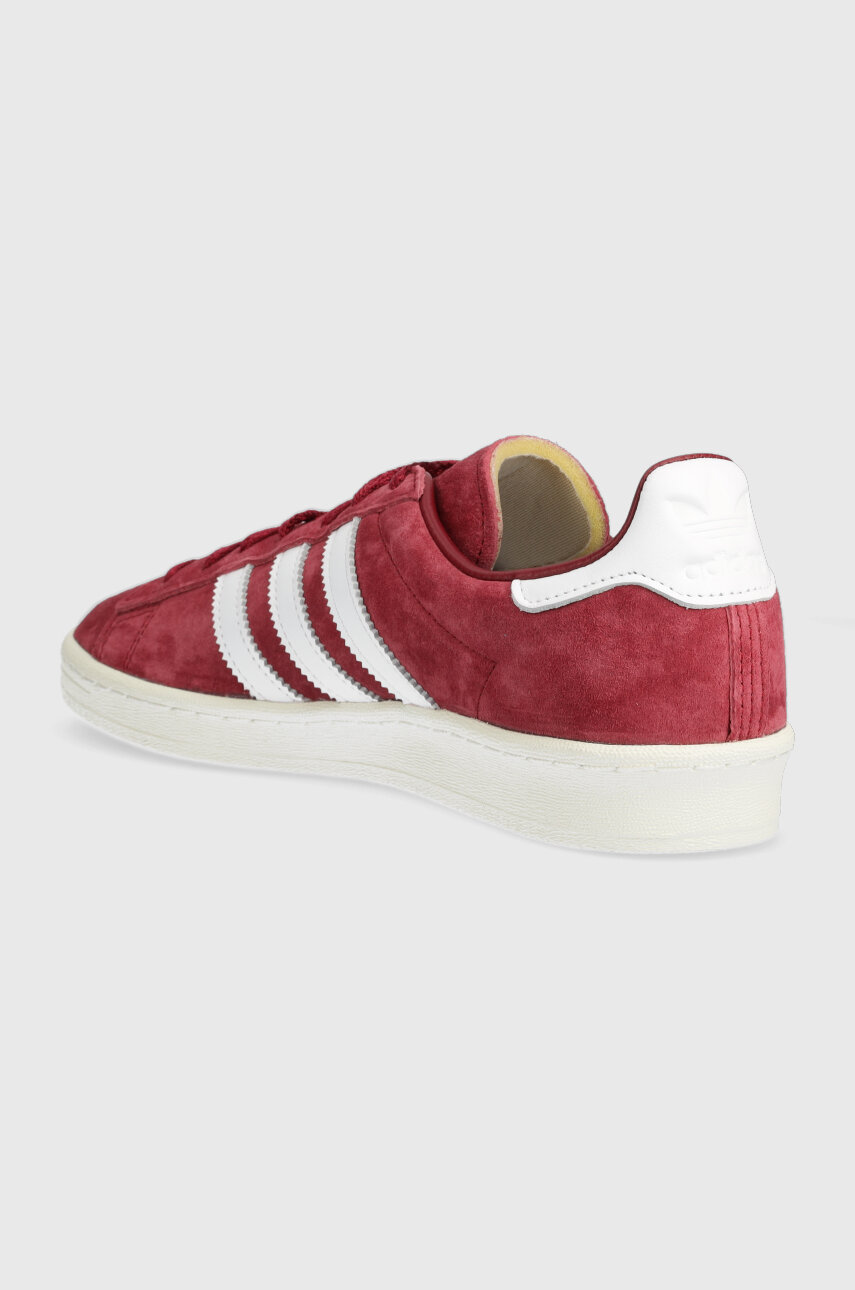 adidas Originals sneakersy zamszowe Campus 80s kolor bordowy FZ6152 ...