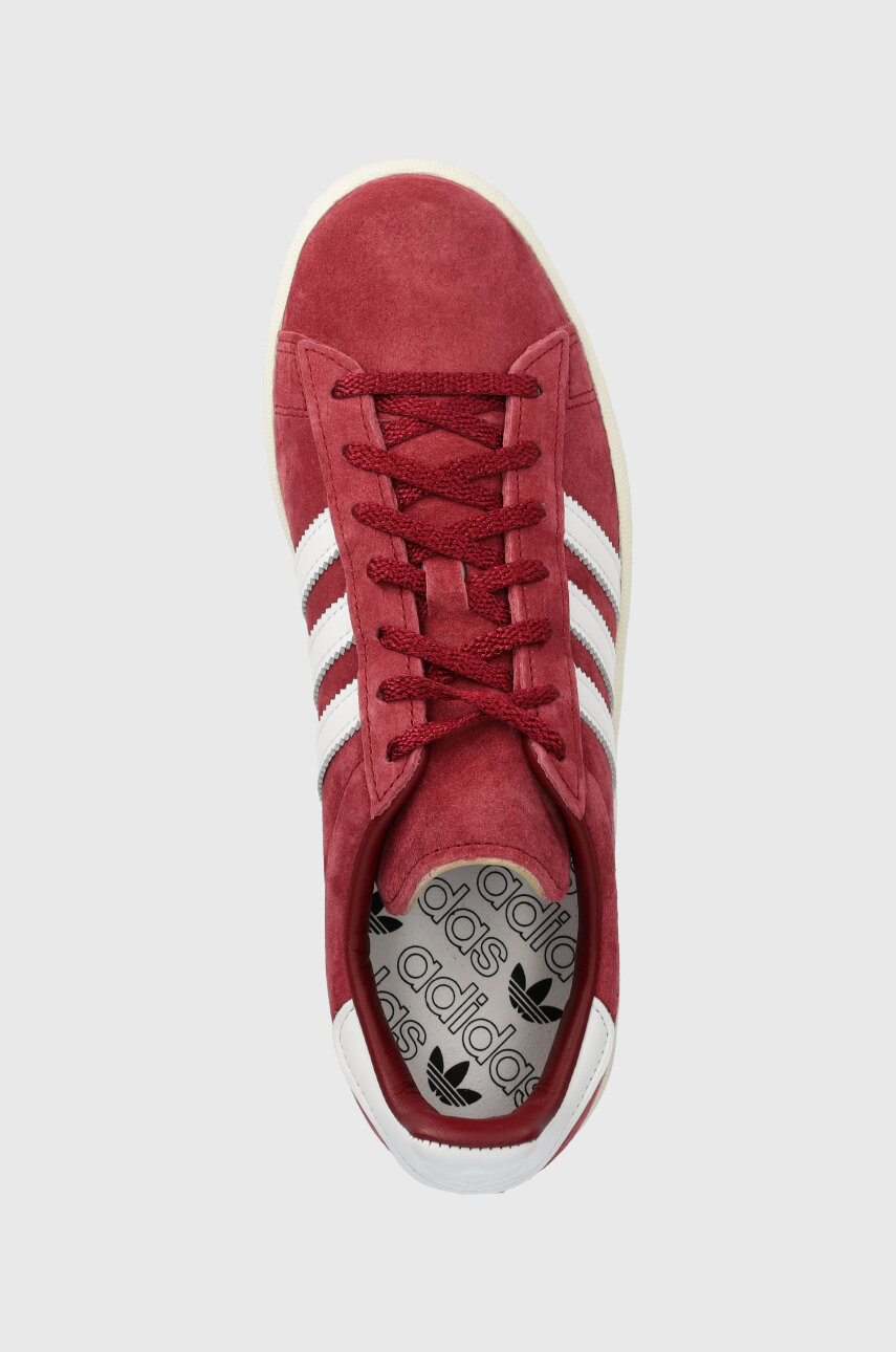 adidas Originals sneakersy zamszowe Campus 80s kolor bordowy FZ6152 ...
