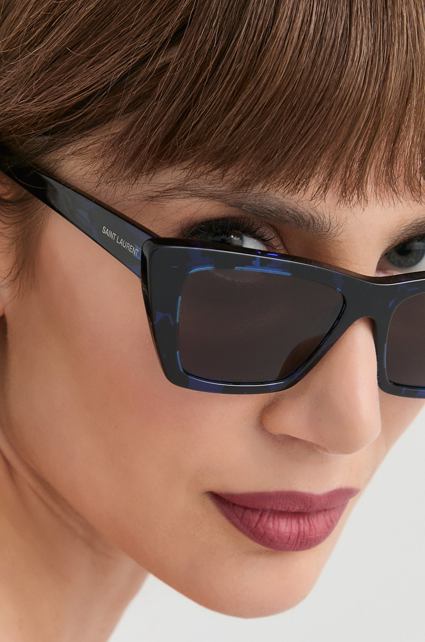 Saint Laurent okulary przeciwsłoneczne damskie SL 276 MICA | Answear.com