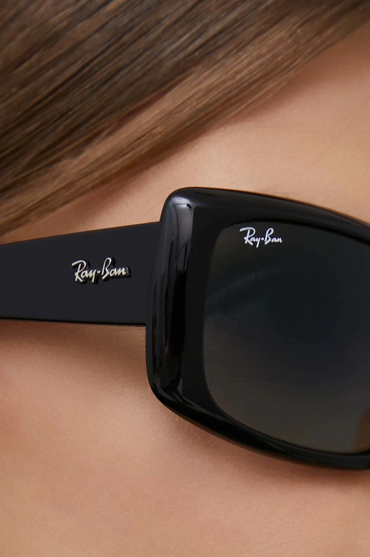Slnečné okuliare Ray-Ban dámske, čierna farba, 0RB4389 | ANSWEAR.sk