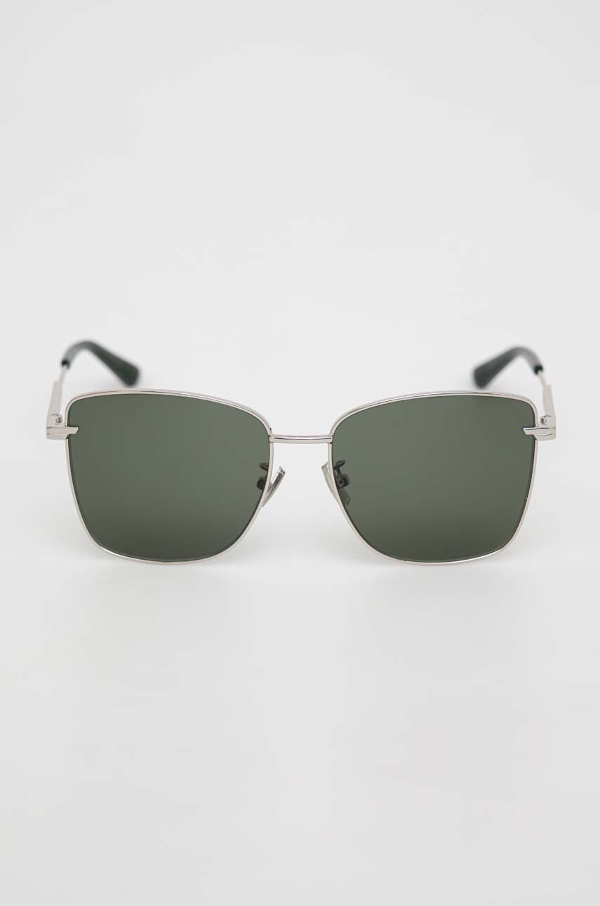 Sluneční brýle Bottega Veneta, barva stříbrná | ANSWEAR.cz