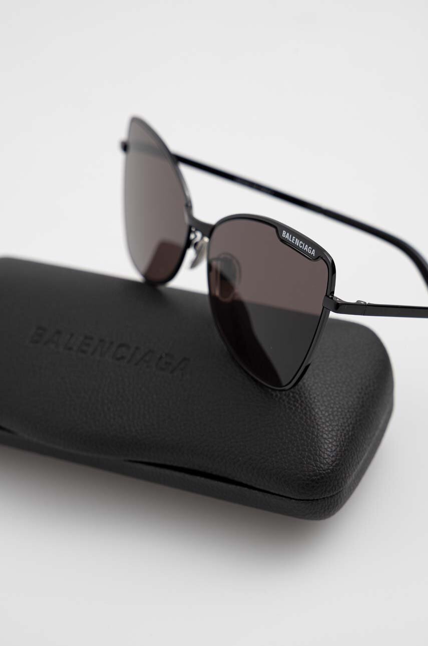 Солнцезащитные очки Balenciaga BB0278S женские цвет чёрный | ANSWEAR.ua