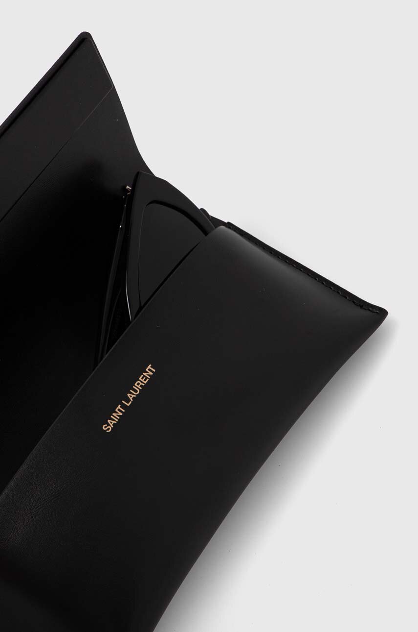 Saint Laurent okulary przeciwsłoneczne damskie kolor czarny SL M127/F ...