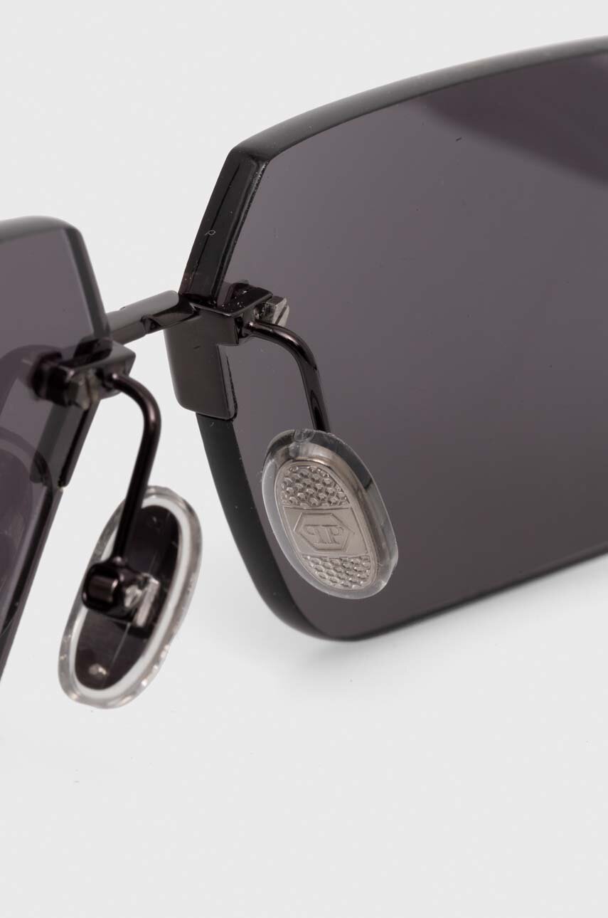 Philipp Plein okulary przeciwsłoneczne damskie kolor szary SPP110 ...