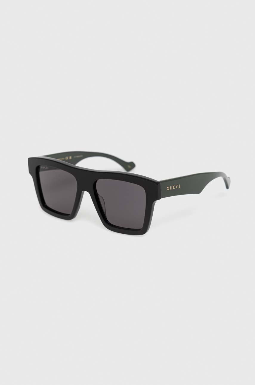 Gucci okulary przeciwsłoneczne męskie kolor zielony GG0962S | Answear.com