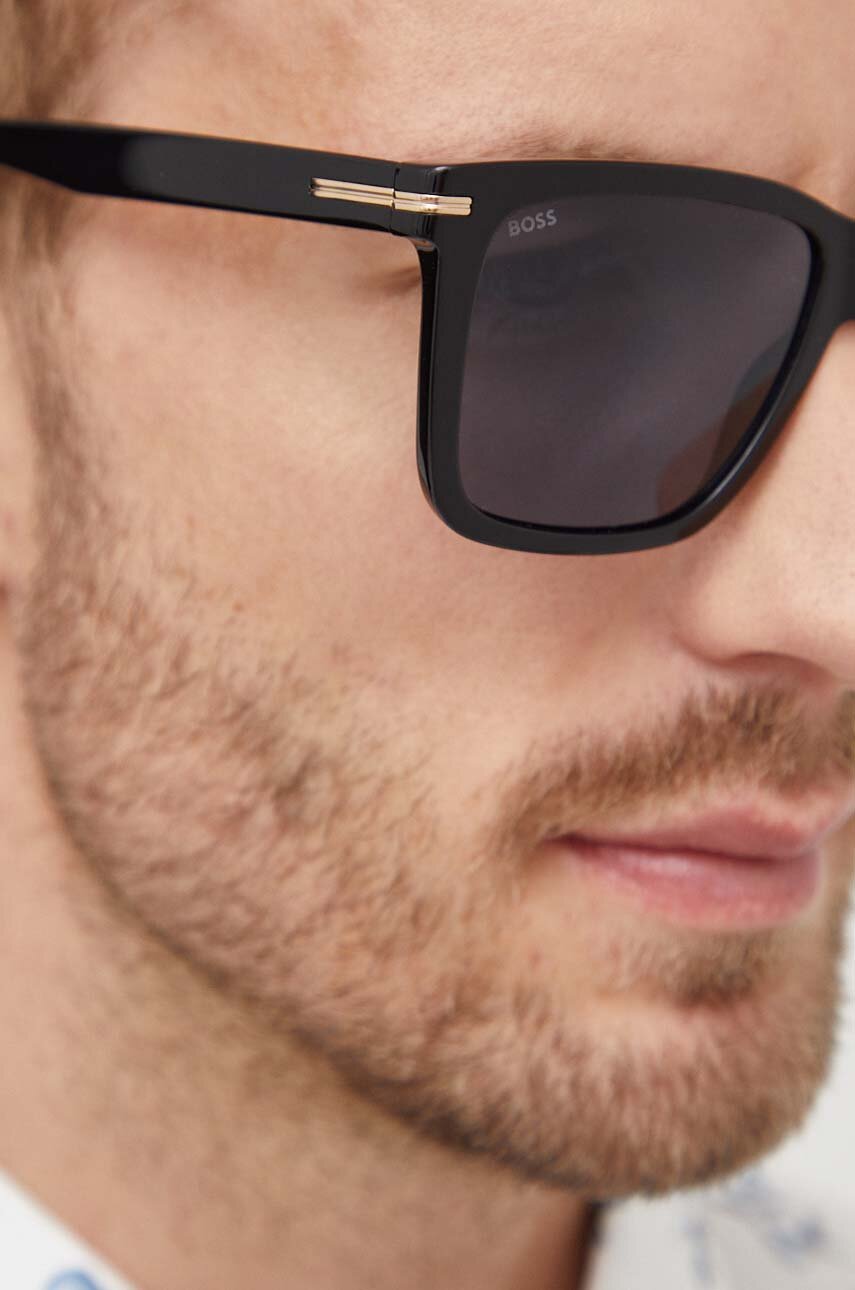 BOSS okulary przeciwsłoneczne męskie kolor czarny BOSS 1598/S | Answear.com