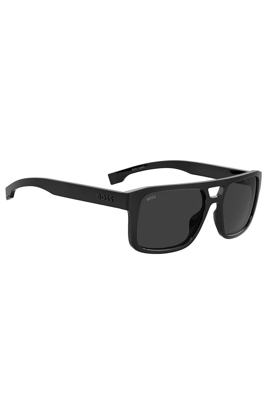 Солнцезащитные очки BOSS мужские цвет чёрный | ANSWEAR.ua