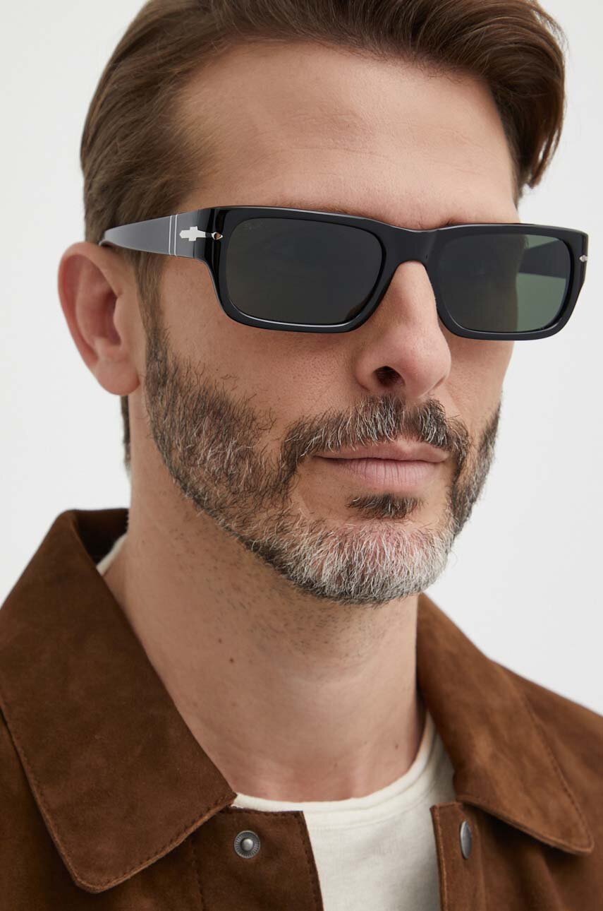 Сонцезахисні окуляри Persol ADRIEN чоловічі колір чорний 0PO3347S ...