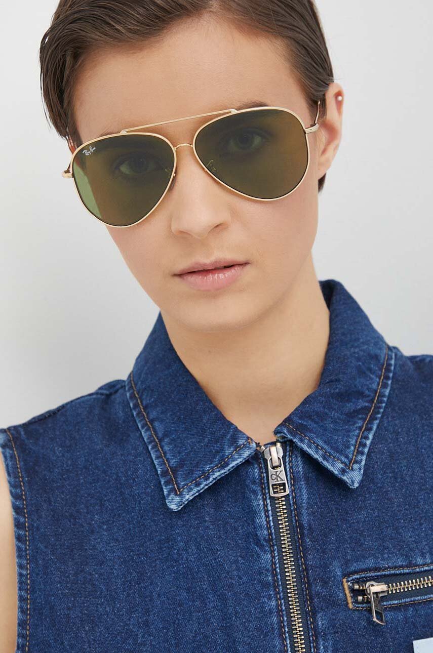 Ray-Ban okulary przeciwsłoneczne AVIATOR REVERSE 0RBR0101S | Answear.com