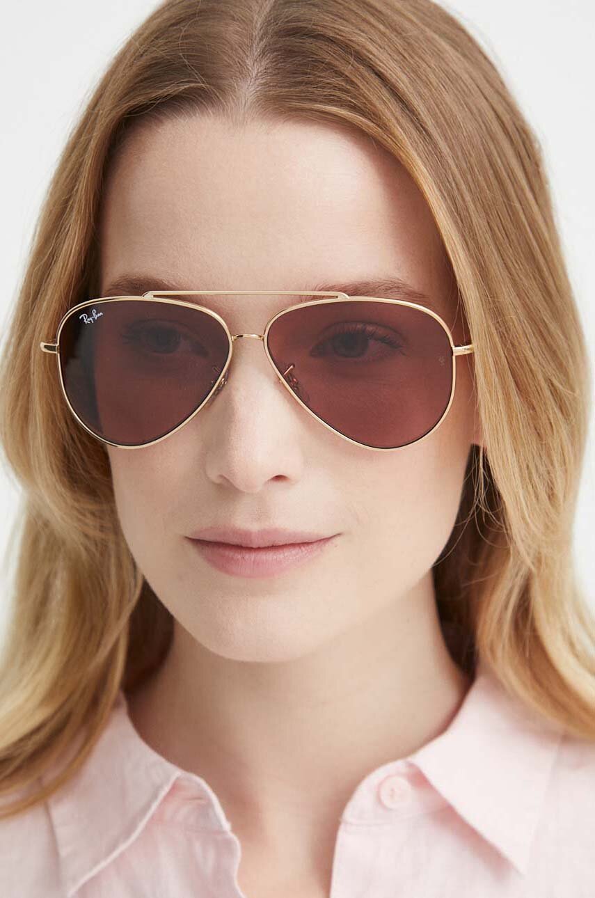 Ray-Ban okulary przeciwsłoneczne LENNY KRAVITZ X AVIATOR REVERSE ...