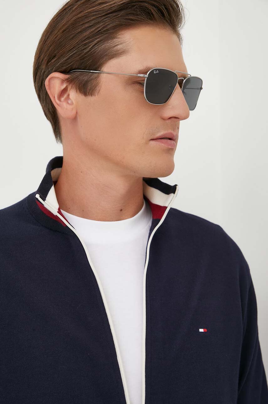 Ray-Ban okulary przeciwsłoneczne CARAVAN REVERSE kolor szary 0RBR0102S ...