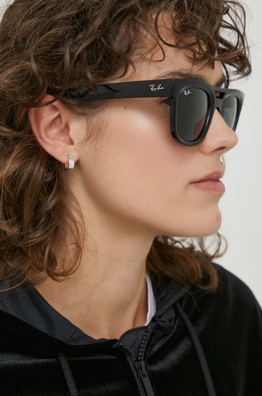 Ray-Ban okulary przeciwsłoneczne kolor zielony | Answear.com