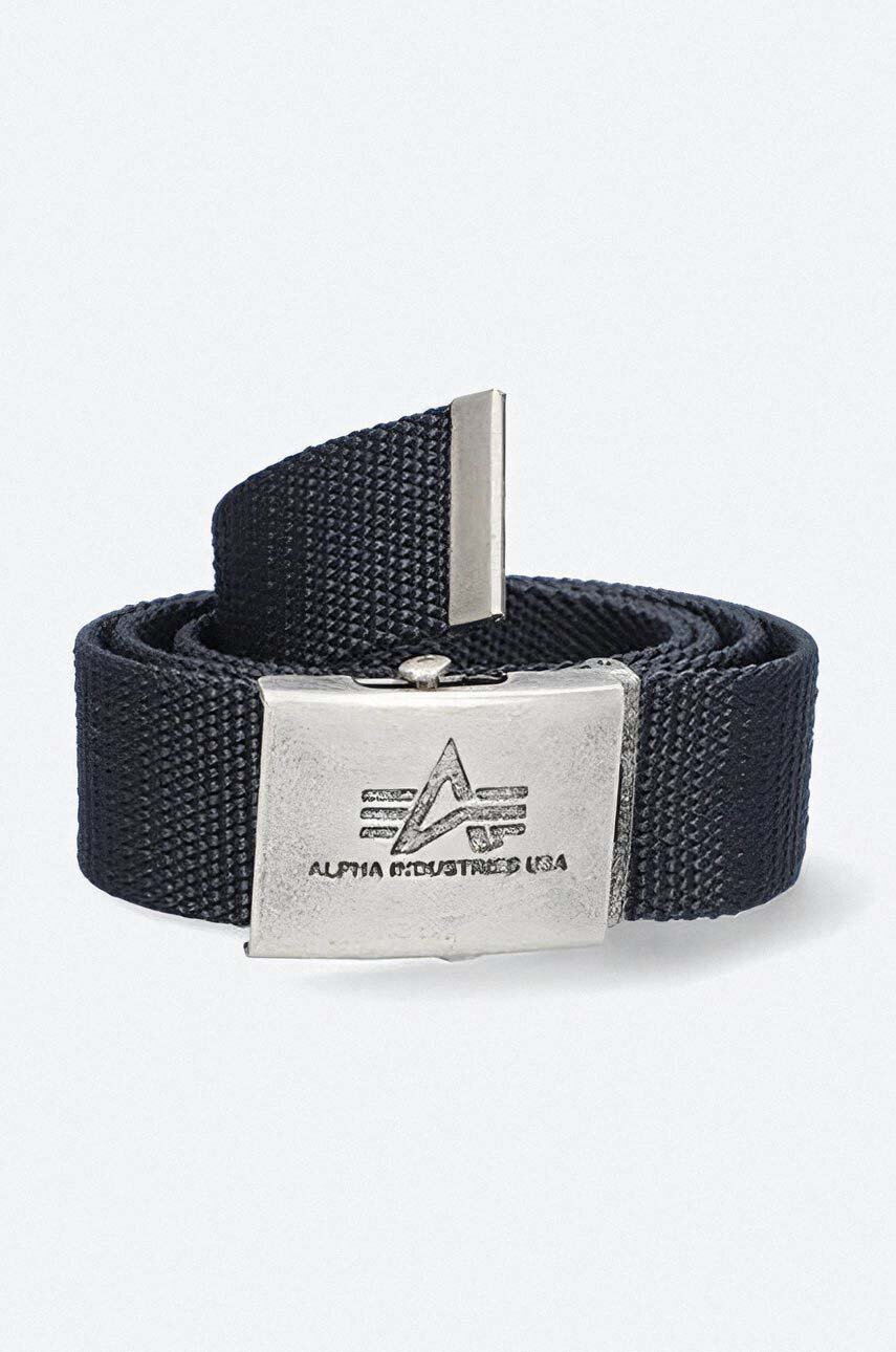 Alpha Industries pasek Heavy Duty Belt kolor szary 100906.04-SZARY ...