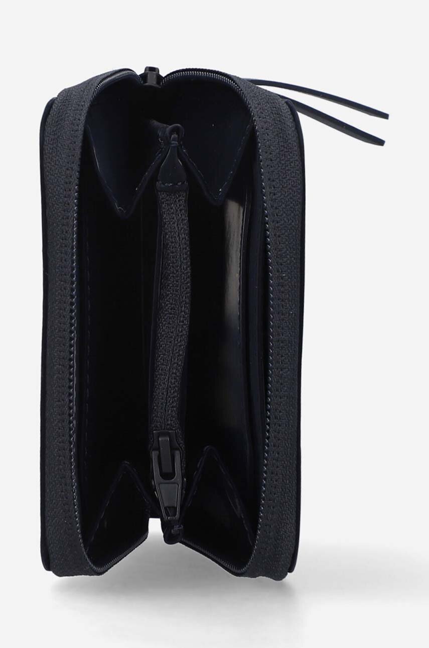Rains portfel 16870 Wallet Mini INK kolor czarny 16870-INK. | Answear.com