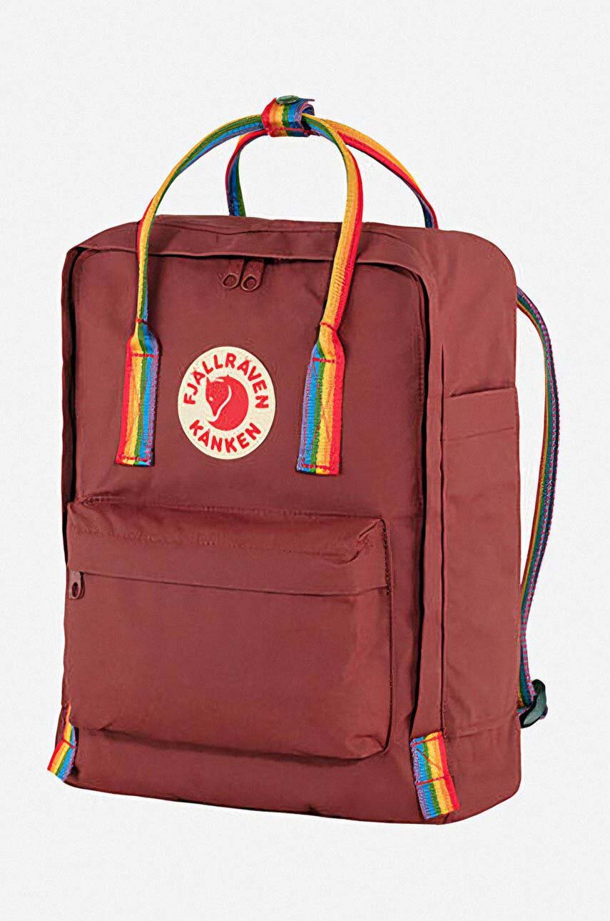 Fjallraven backpack Kanken Rainbow red color | buy on PRM