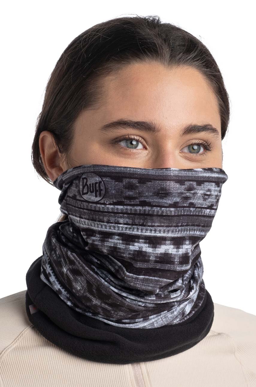 Buff komin kolor czarny wzorzysty | Answear.com