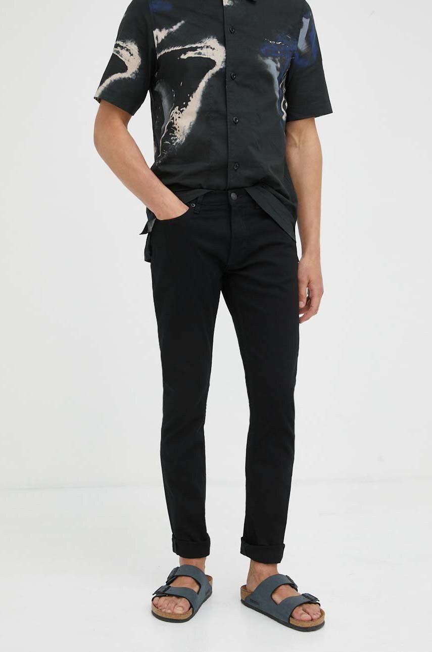 Samsoe Samsoe jeansy męskie kolor czarny | Answear.com